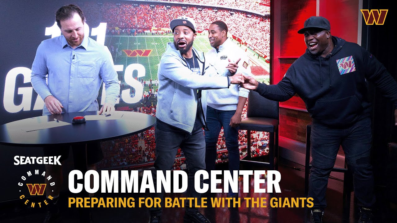 A GIANT Division Matchup to SLAY on SUNDAY | Command Center ...