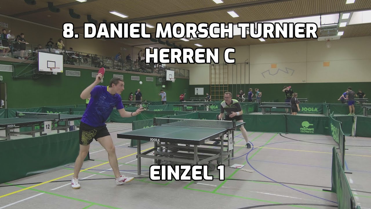 Daniel Morsch Turnier 2020 Einzel 1 - YouTube