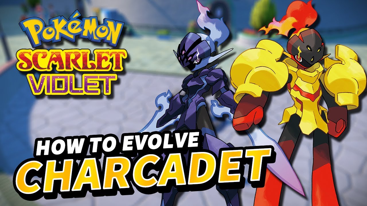 Pokemon Scarlet & Violet How to evolve CHARCADET into ARMAROUGE ...