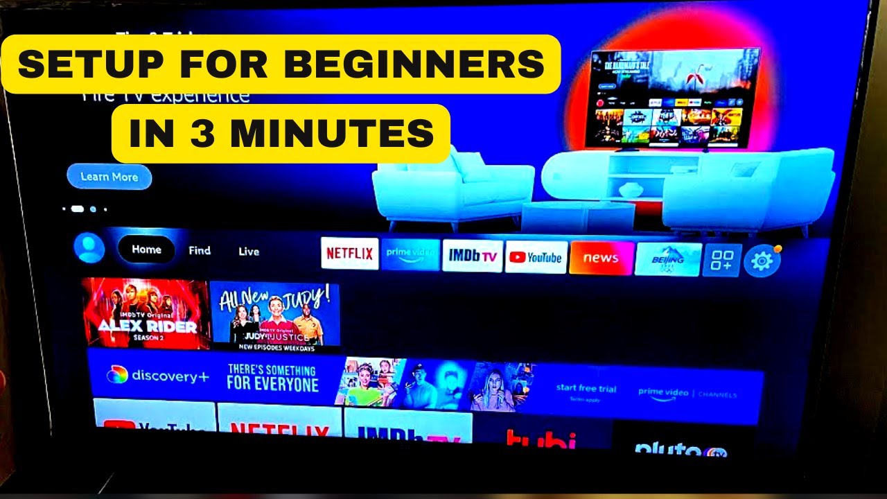 How To Set Up Fire Stick 4k Max on your TV - for Beginners (step by ...