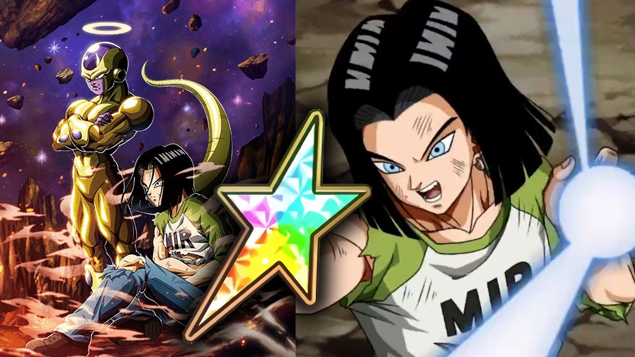 100% LR GOLDEN FRIEZA & ANDROID 17 [LEVEL 10 LINKS] Dragon Ball Z ...