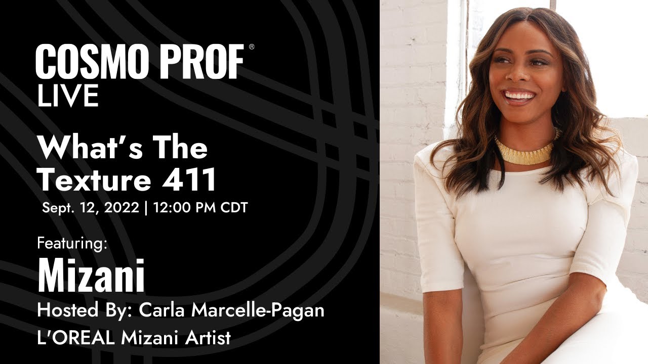 Cosmo Prof Beauty Live Class: What's The Texture 411 Essentials - YouTube