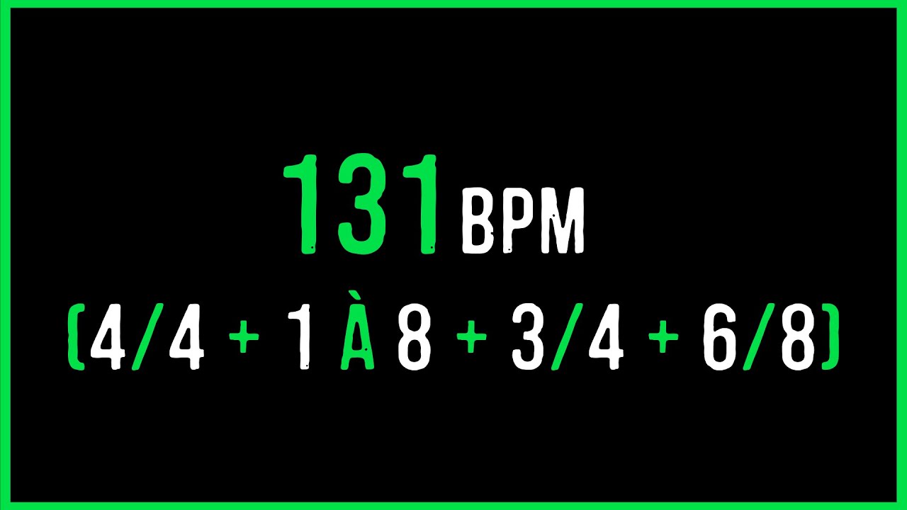 131 BPM - METRÔNOMO - CLICK (VERSÃO COMPLETA) - YouTube