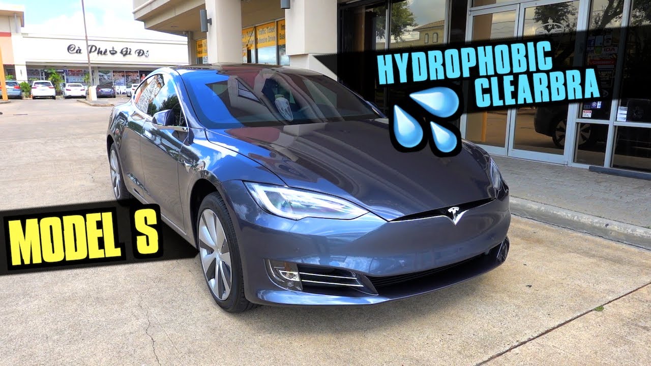 Tesla Model S - Clearbra Beads WATER like Ceramic Coating? | EVS Vlog ...
