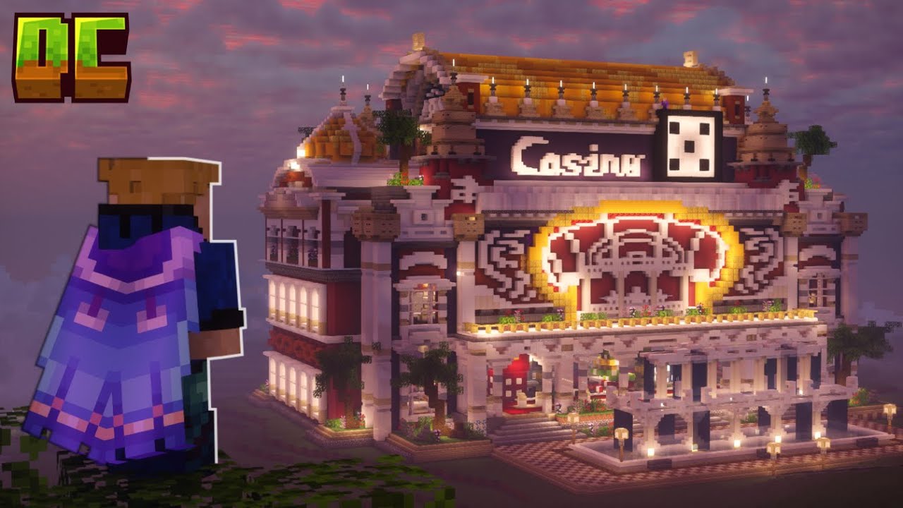 I Built a Working Casino in Minecraft - YouTube