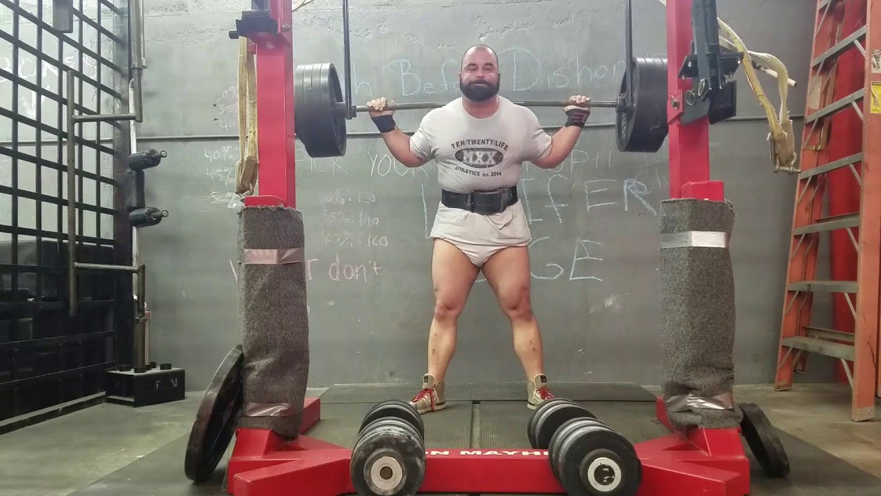 475lbs 5x5 Squat, Static Holds - YouTube
