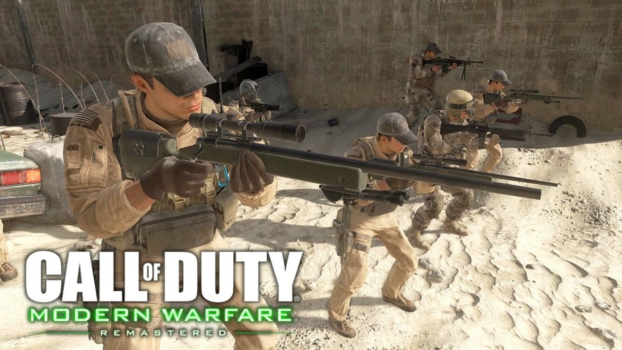 MODERN WARFARE REMASTERED Multiplayer AI Battles #4 - YouTube