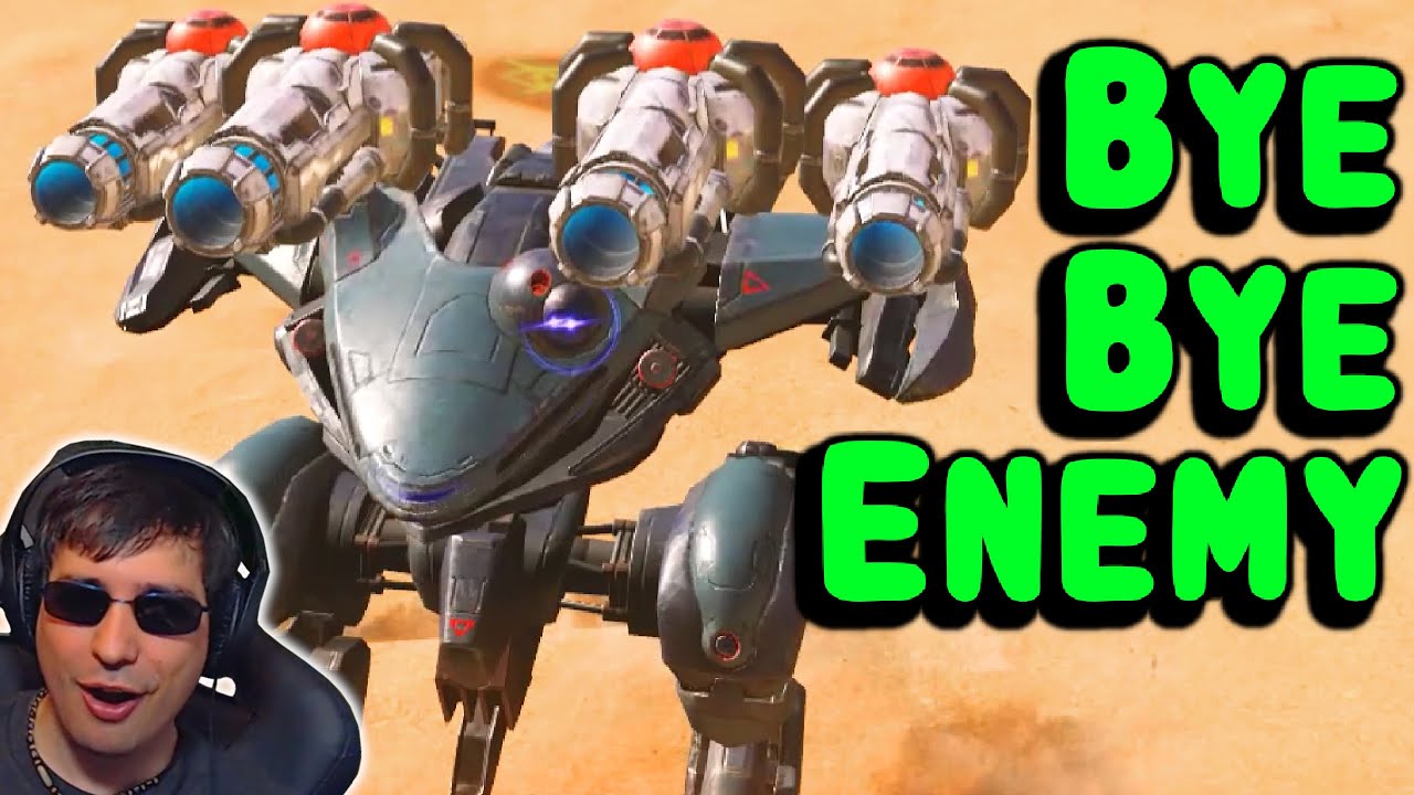 UNREAL FIREPOWER Redeemer Crisis - War Robots Mk3 Gameplay WR - YouTube