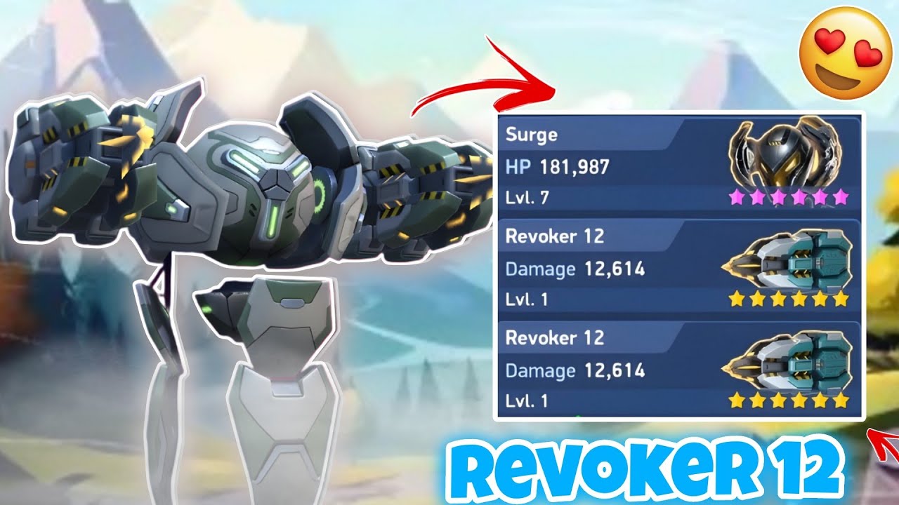 SURGE WITH REVOKER 12😍|PHANTOM|MECH ARENA - YouTube