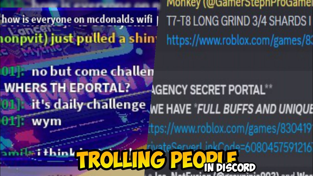 TROLLING PEOPLE IN DISCORD [ANIME ADVENTURES] - YouTube