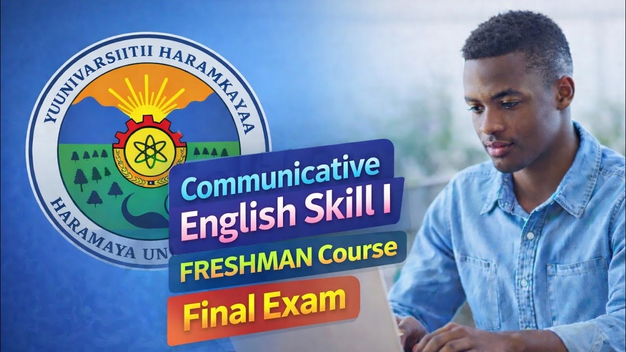 Communicative English Skii I FRESHMAN Course Final Exam - YouTube