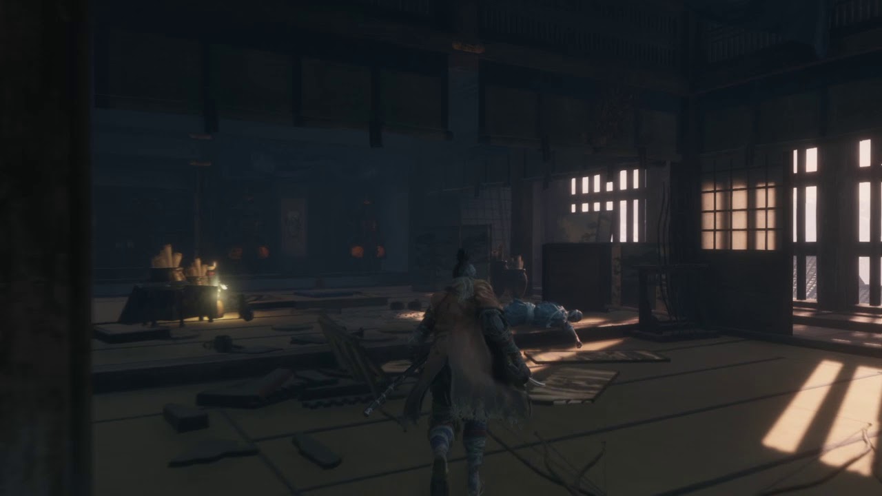 Hidden Prayer bead. Ashina Castle. Antechamber idol - Sekiro: Shadows ...