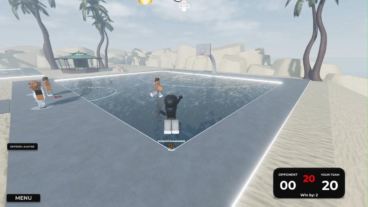 Simple basketball Roblox 80-9 wins - YouTube