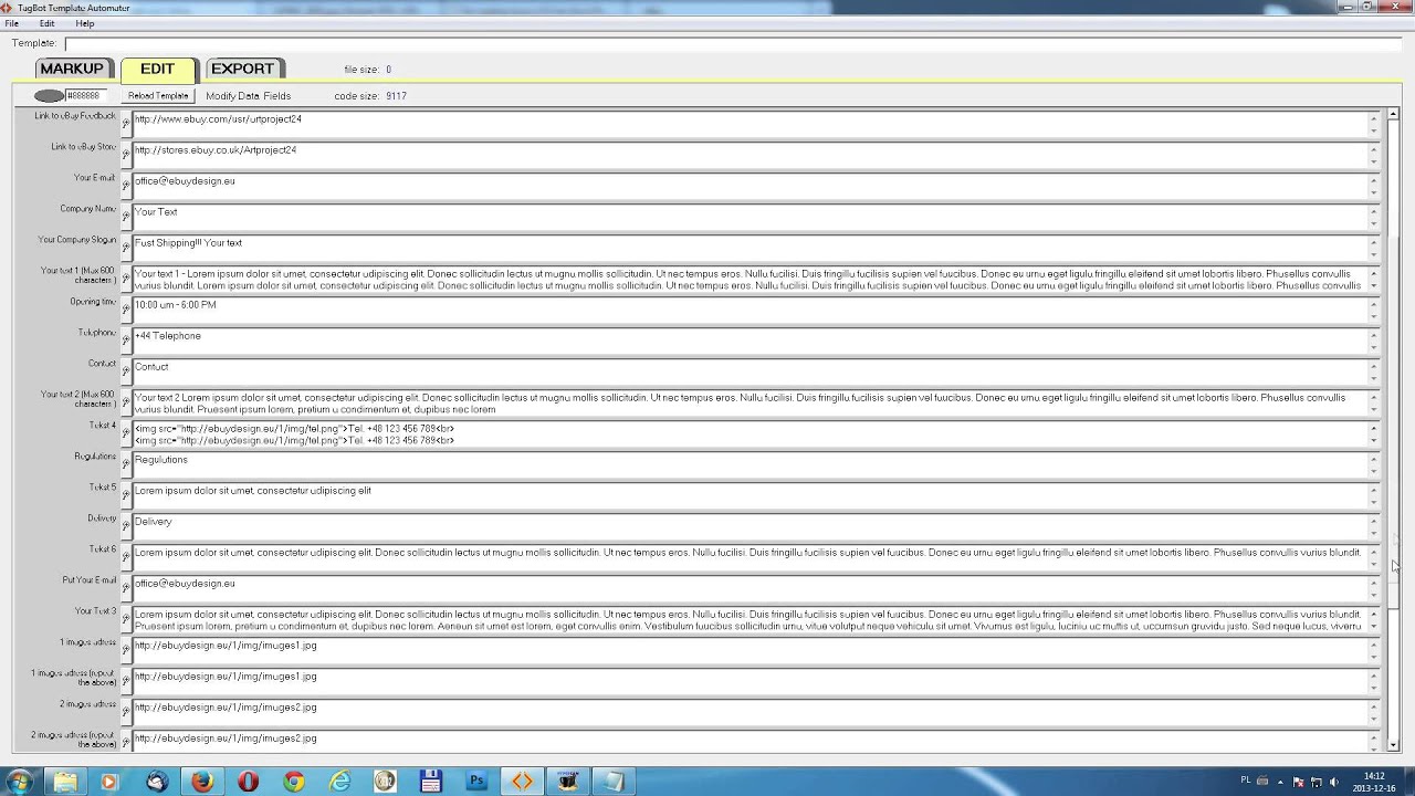 How to use TagBot - Customize & Install Ebay Templates - YouTube