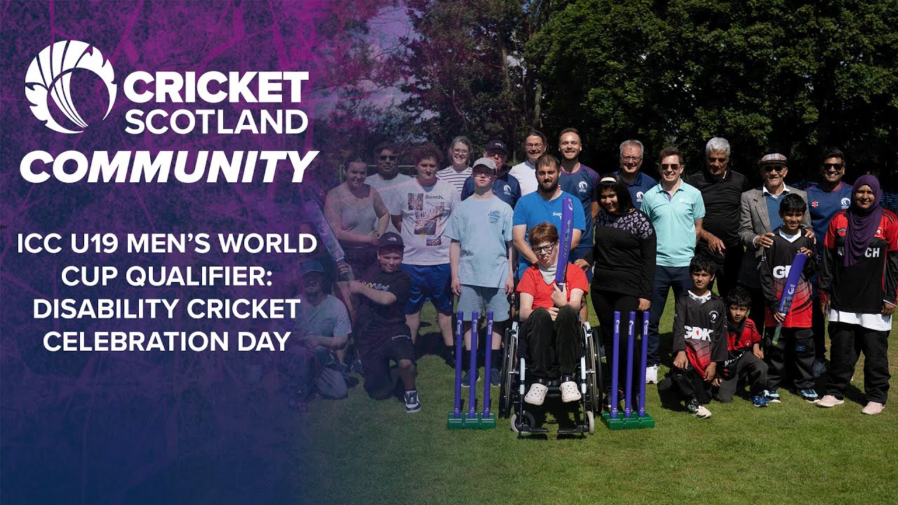 ICC U19 Men's World Cup Qualifier: Disability Cricket Celebration Day ...