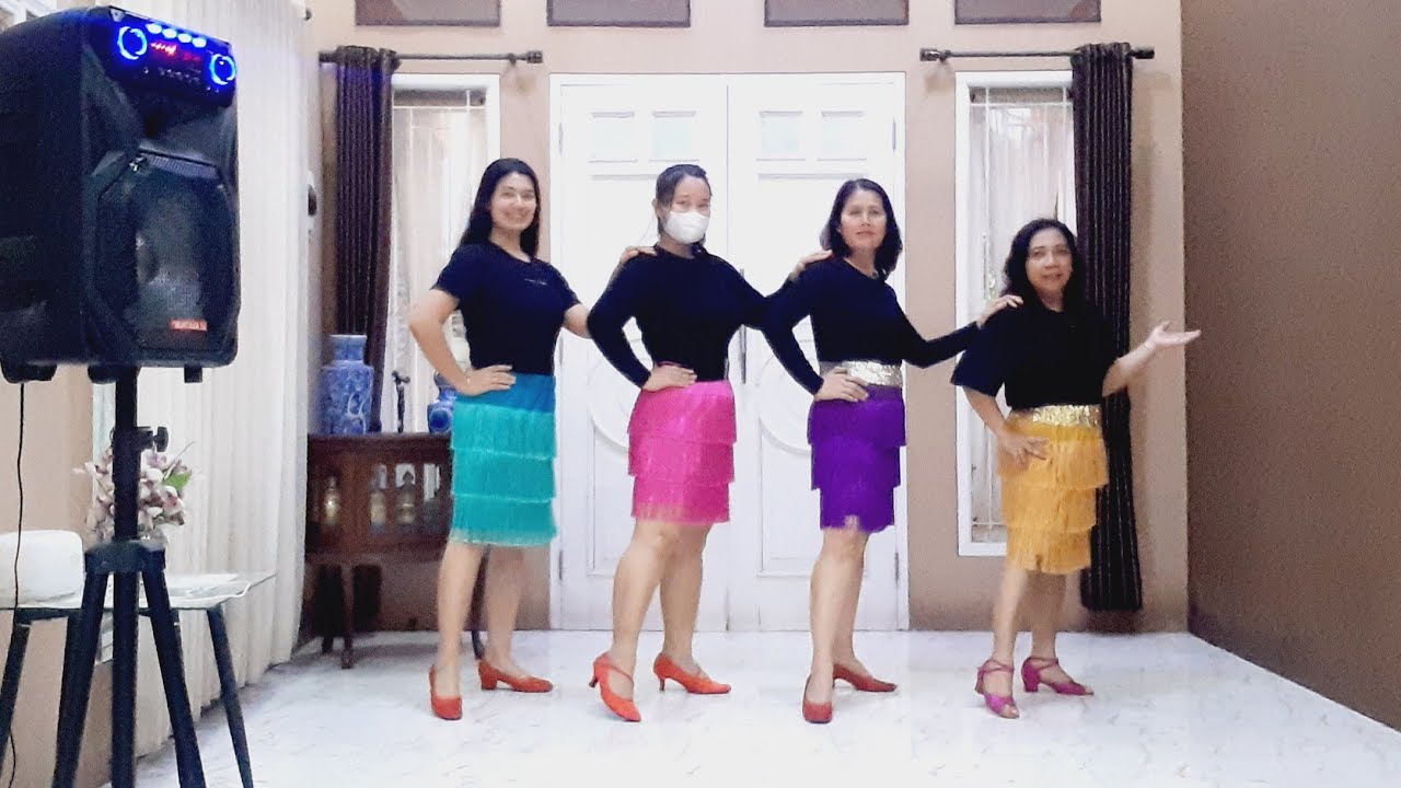 Ayo Goyang Dumang - Line Dance (Uli Elfrida(INA) Absolute Beginner ...