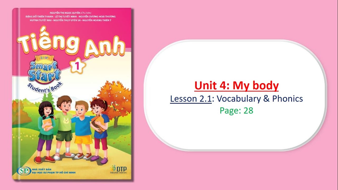 Unit 4: My body_ Lesson 2.1 ( Page 28 ) - YouTube