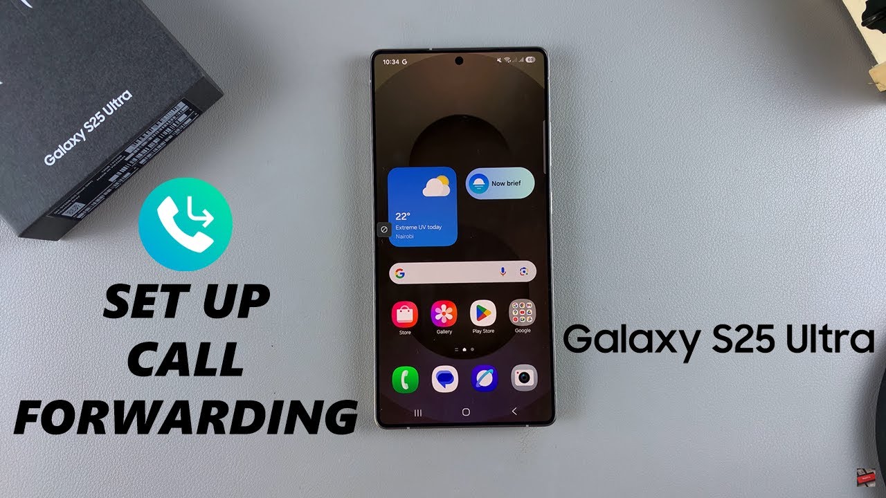 How To Set Up Call Forwarding On Samsung Galaxy S25 / S25 Ultra - YouTube