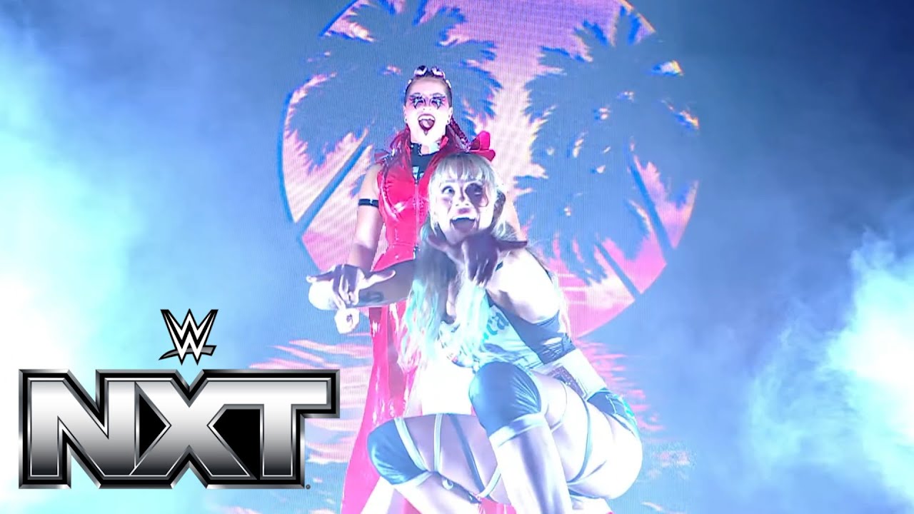 Sol Ruca & Zaria Entrance : WWE NXT, July 1, 2025 - YouTube