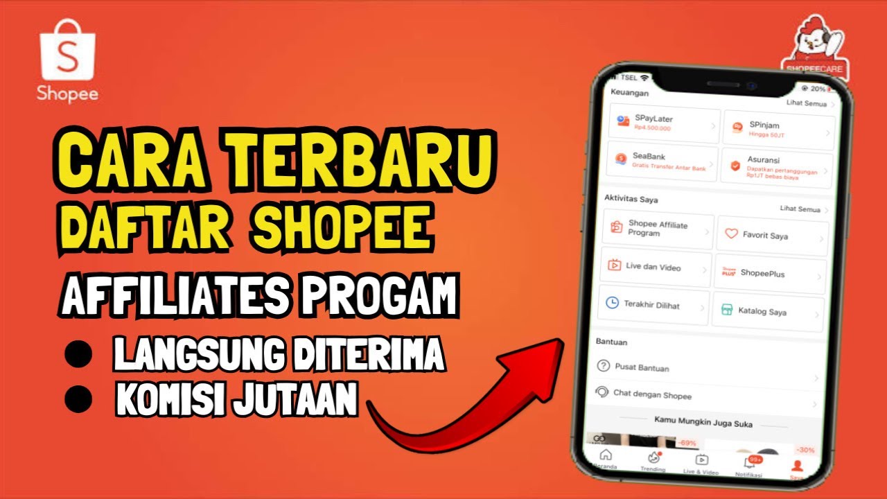 Cara Daftar Shopee Affiliate Program Terbaru 2025 - YouTube