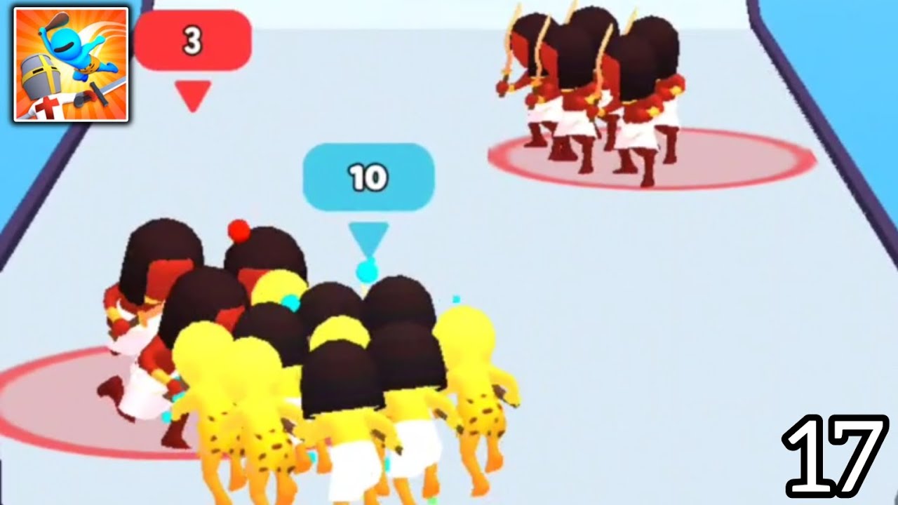 Crowd Fight 3D-Crew Riot Game - Levels 161-170 - Ep.17🔥 - YouTube