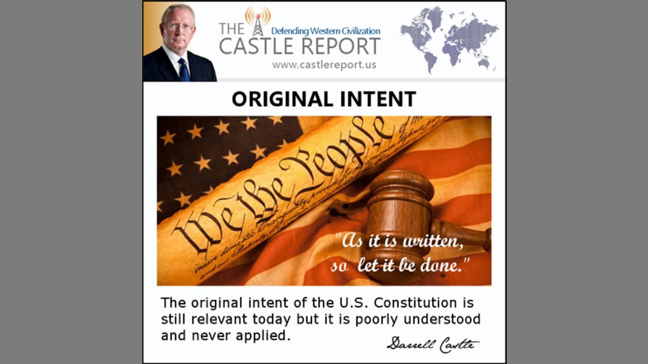 Original Intent - YouTube