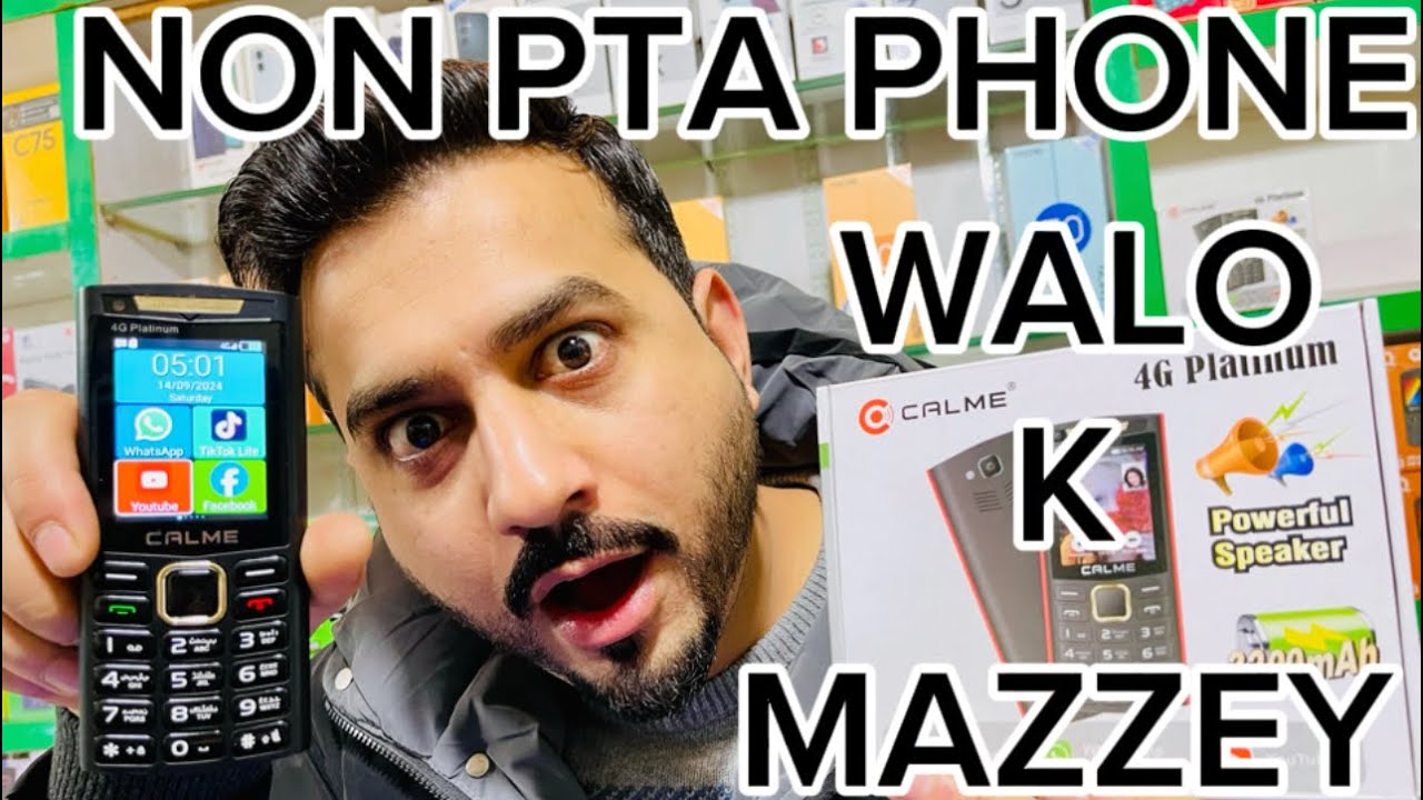 CALME 4G PLATINUM PHONE || UNBOXING HOTSPOT SASTE RATE MA - YouTube