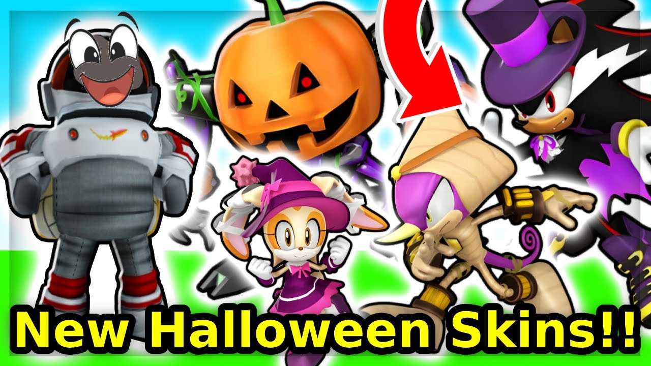 Sonic Speed Simulator: NEW HALLOWEEN SKINS!!! - YouTube