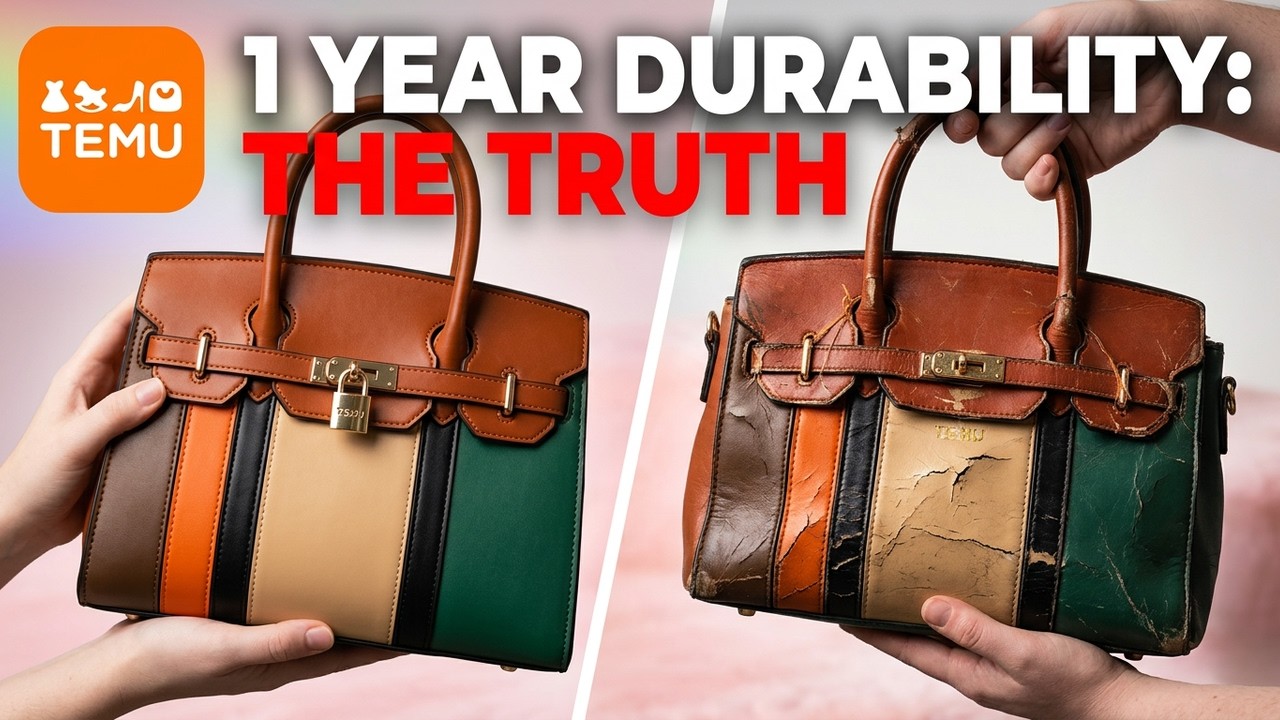 I Tested Temu Bags for a YEAR and Here's What Happened - YouTube