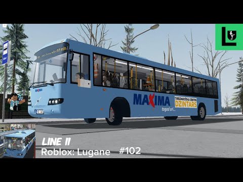 Roblox: Lugane - Volvo 8700LE #102 Linia 11 - YouTube