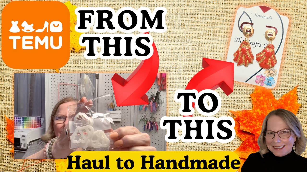 TEMU CUTTER HAUL + DIY CRAFT | See These Polymer Tools in Action ...