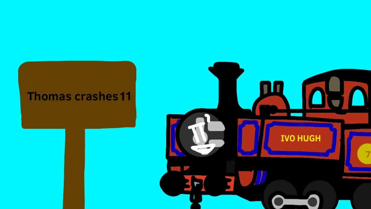 Thomas crashes S1E11 - YouTube