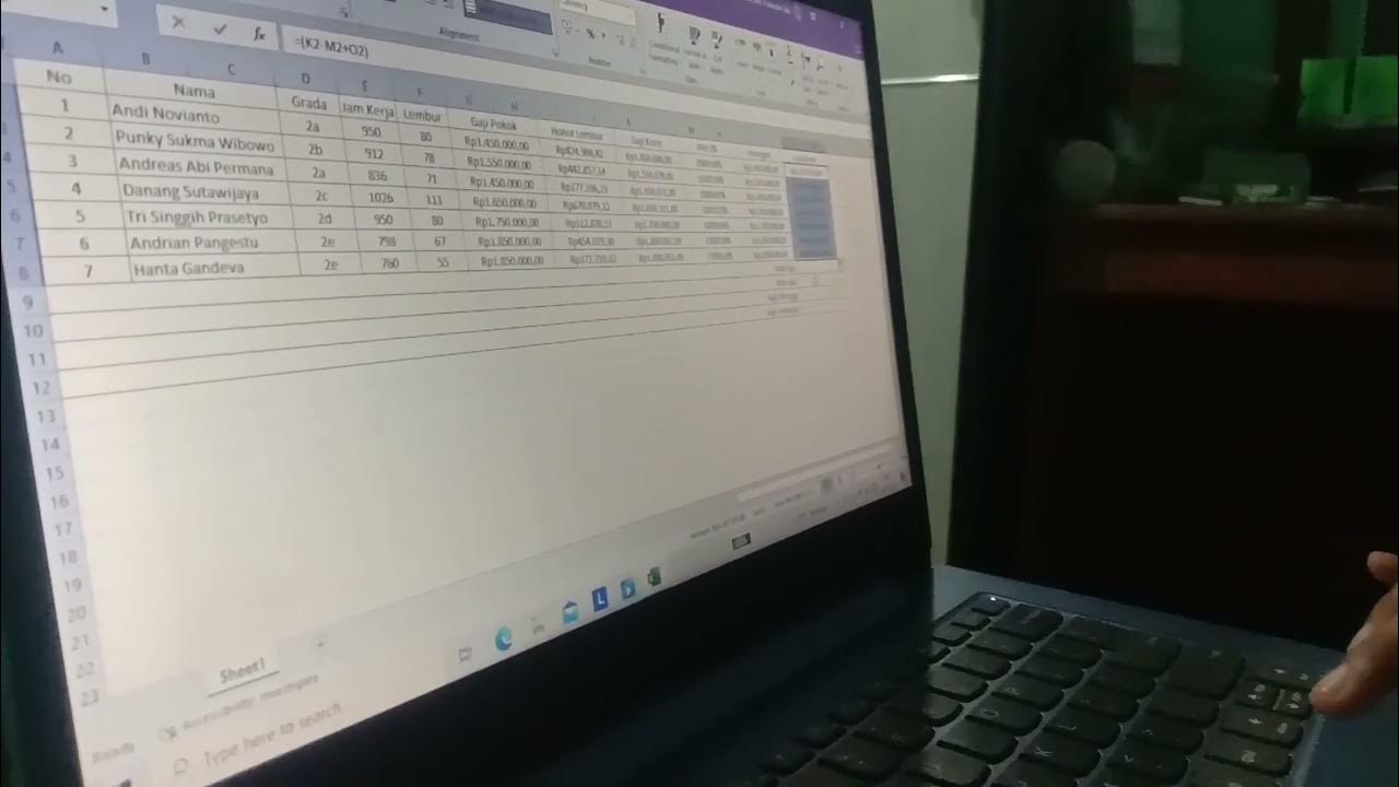 Tugas Informatika TUTORIAL MENGGUNAKAN APLIKASI EXCEL - YouTube