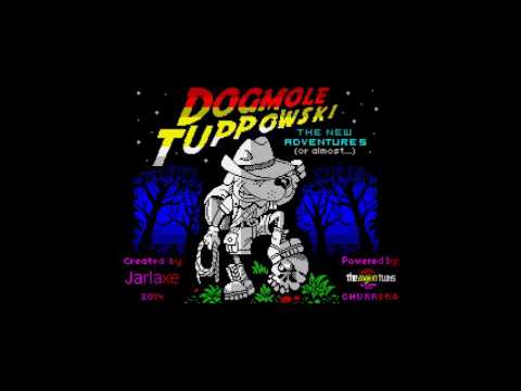 "Dogmole Tuppowski - The New Adventures" title music, ZX Spectrum 128k ...