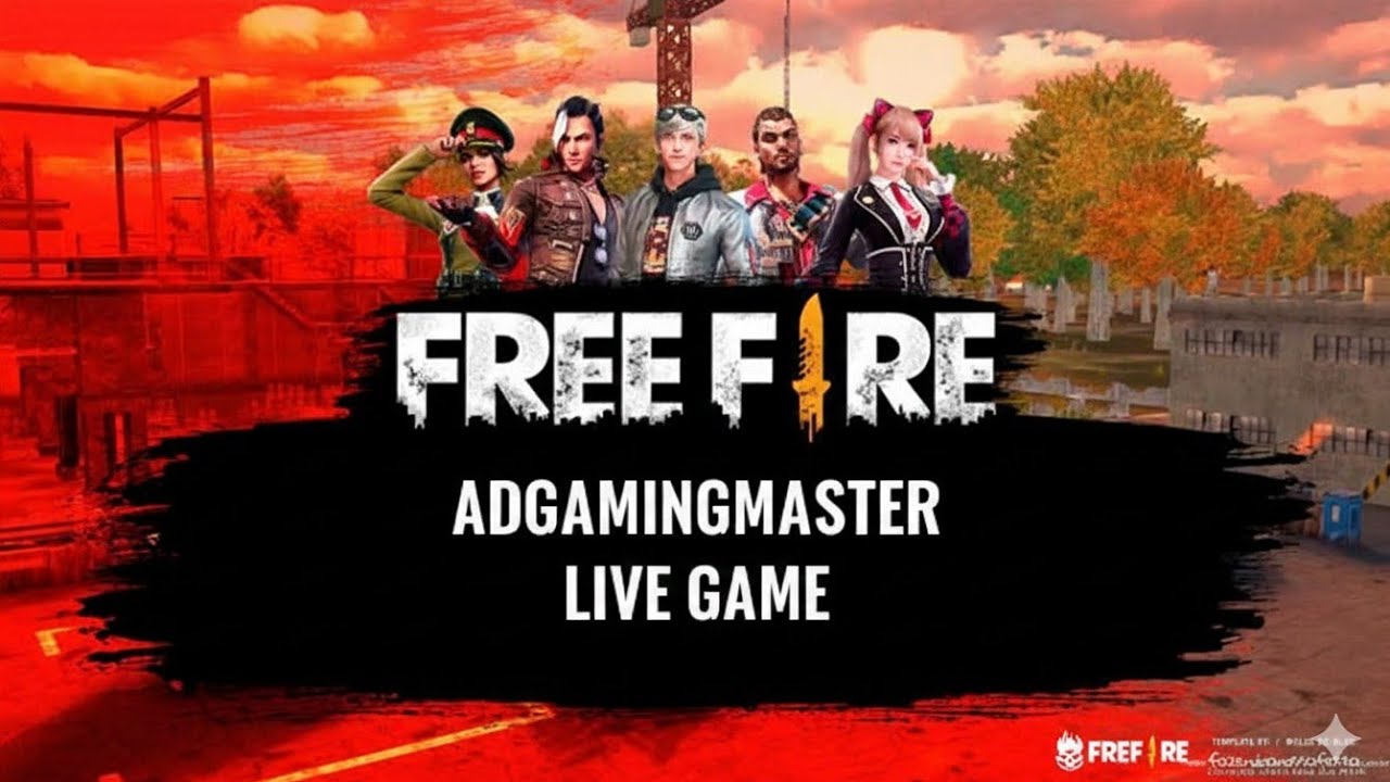 ADGamingMaster LIVE | Free Fire Intense Gameplay | 1 vs Squad Clutch 🔥 ...