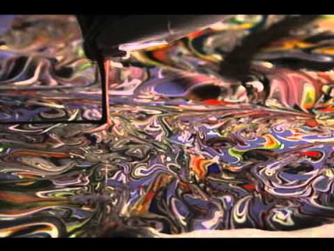 Vídeo arte com tintas - YouTube