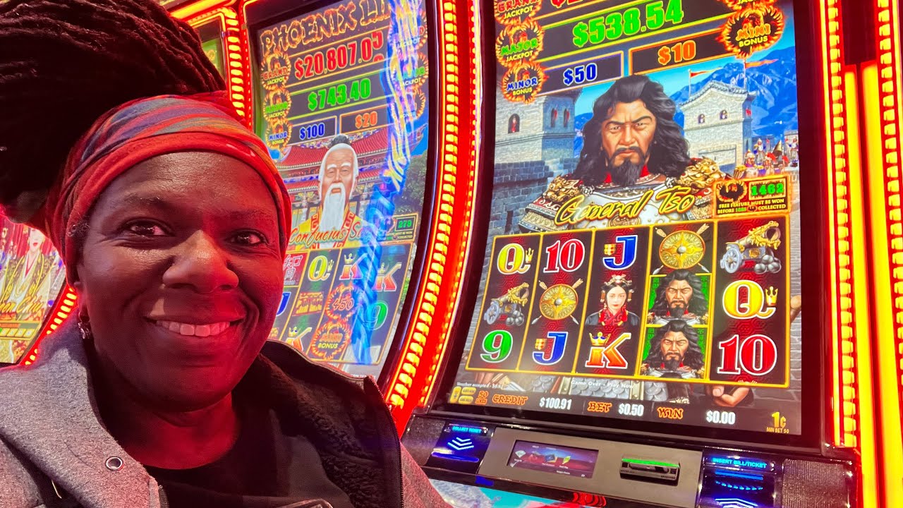 Me against the General Tso Dragon Link Slot - YouTube