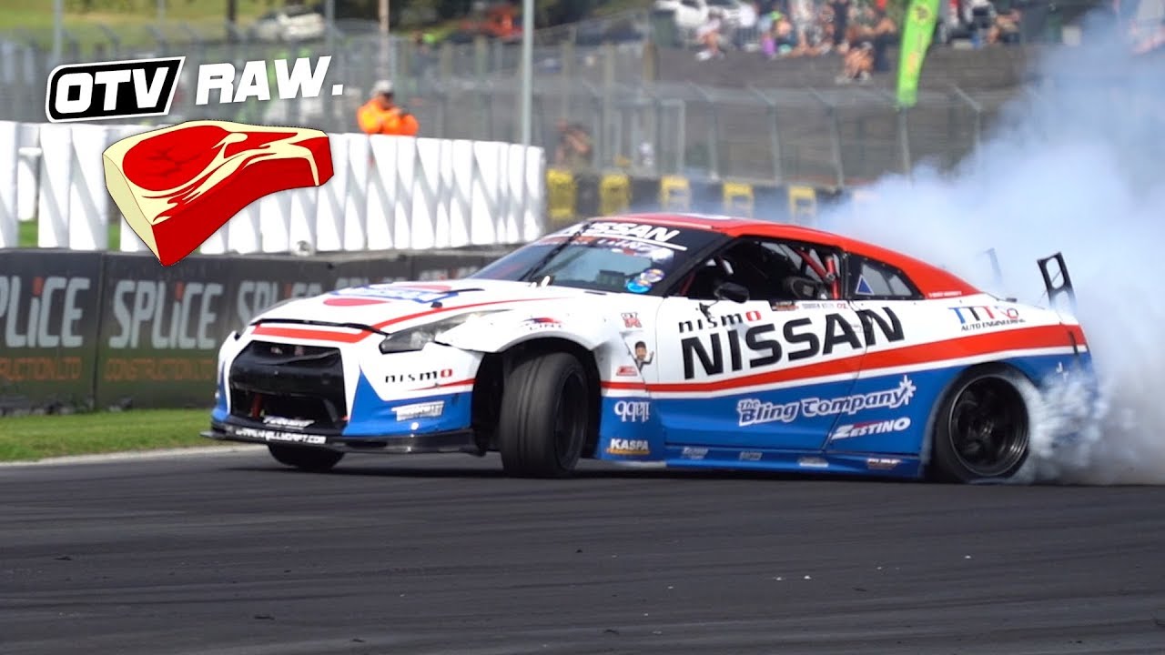 Darren Kelly's 800hp RB34DET Nissan GTR - D1NZ Drifting R4 Pukekohe ...