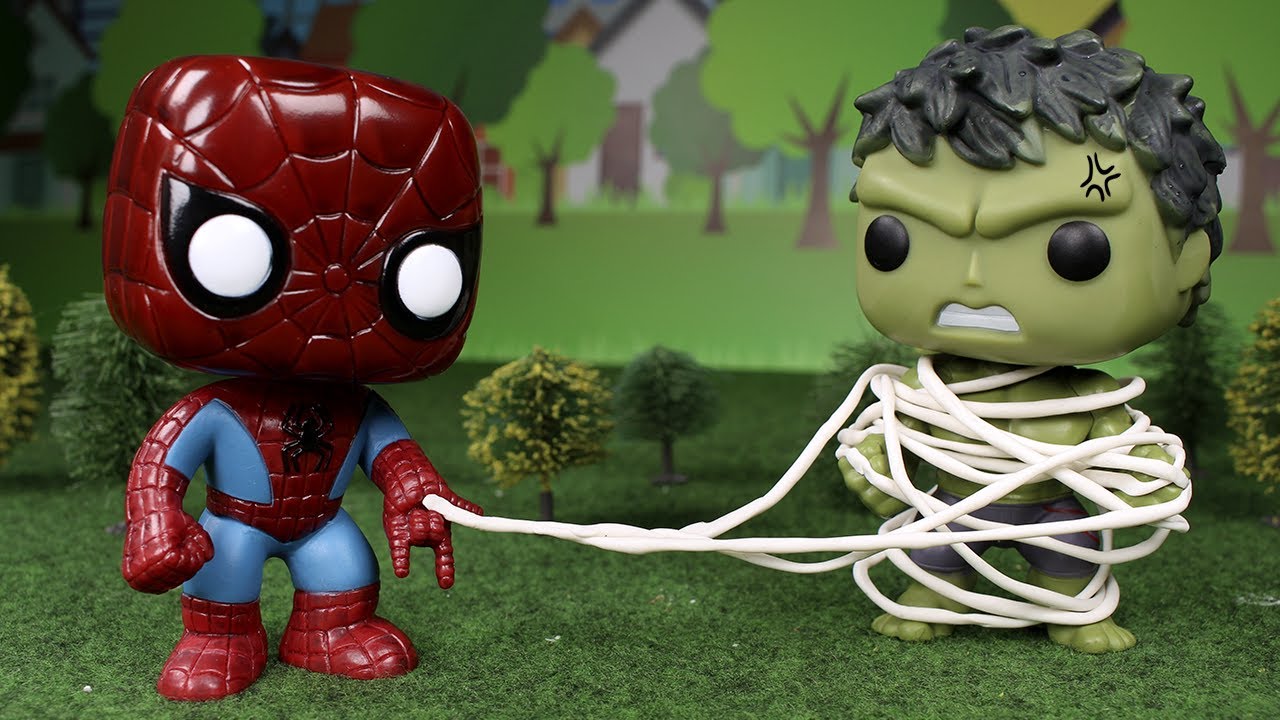 Hulk gets angry with Spiderman 💗 Cartoons For Kids - YouTube