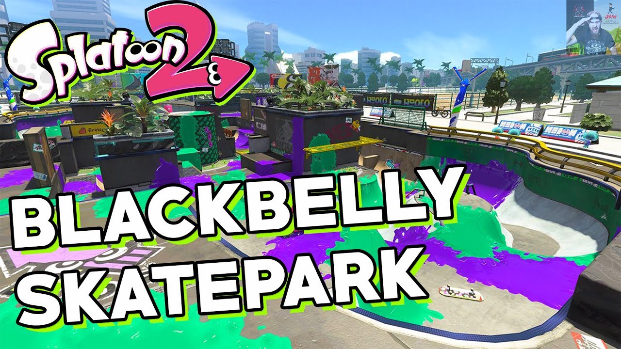 Splatoon 2 - Blackbelly Skatepark Map RETURNING to Splatoon 2 TOMORROW ...