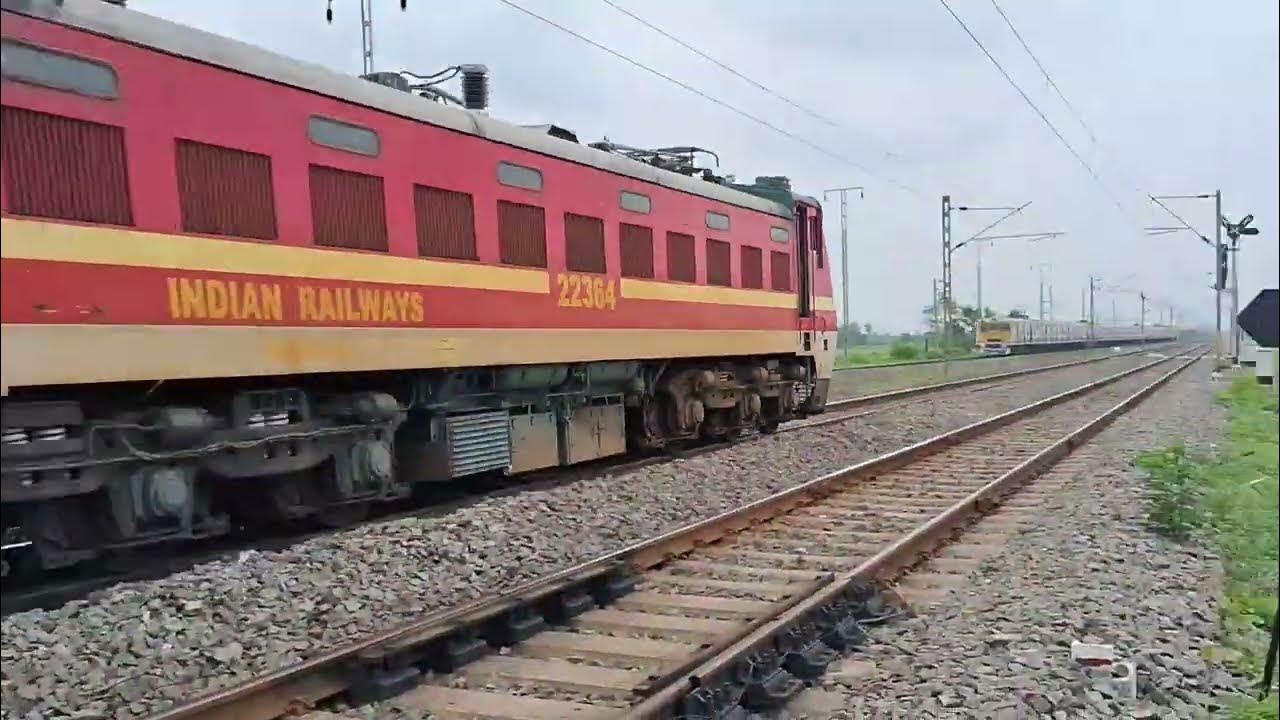 Dangerous Overtake | Indian Railway #indianrailways #train #youtube #trending #video # ...