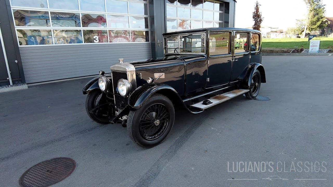 1927 Daimler 25 85 Knight Engine Walkaround & Sound - YouTube