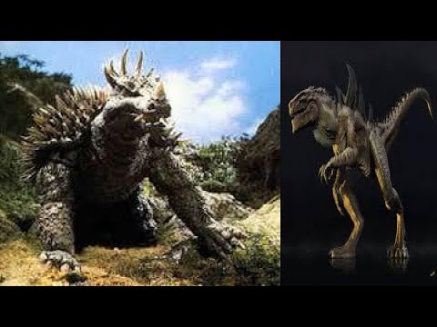 Godzilla Daikaiju Battle Royale Anguirus 1968 Vs Zilla - YouTube
