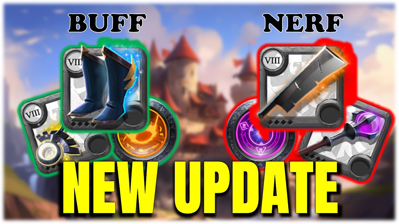NEW UPDATE: FIRE STAFF BUFF & CARVING SWORD NERF in Albion Online - YouTube