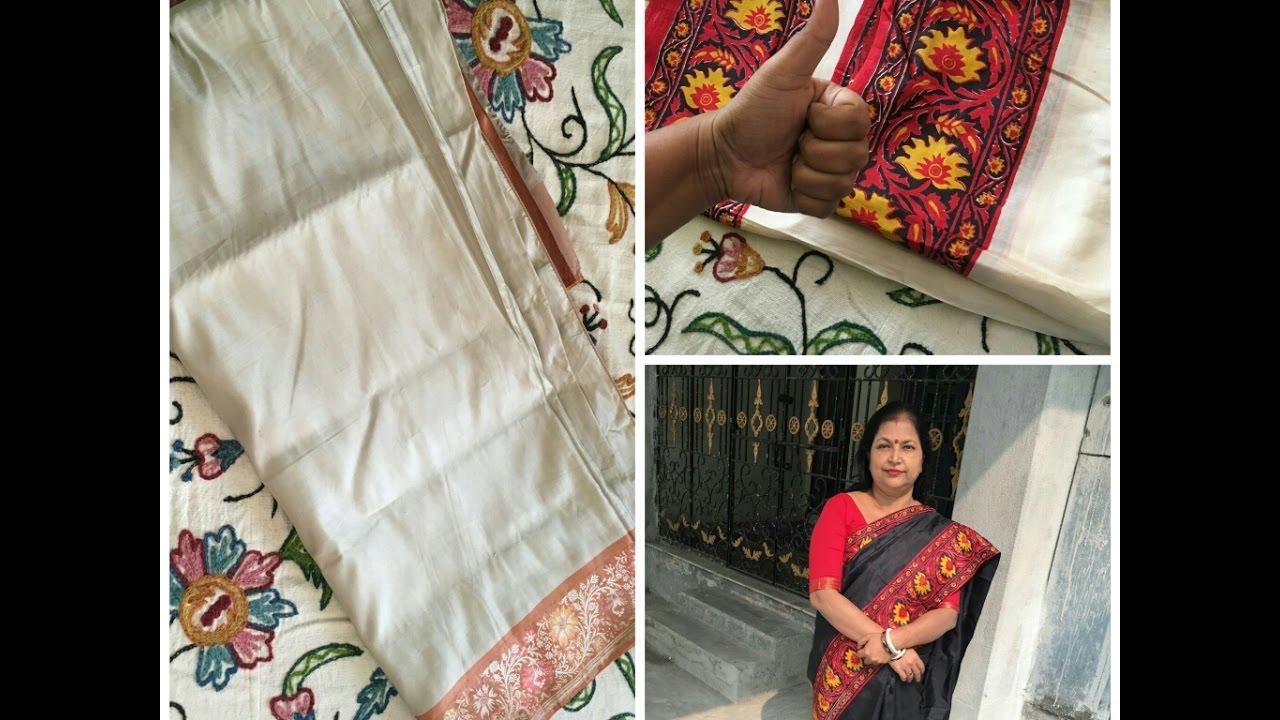 #27 How To Design Your Saree-8 - YouTube