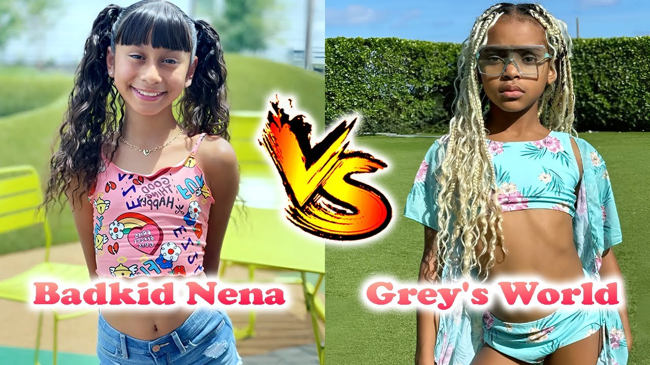 Badkid Nena (Destiny Morales) VS Grey's World Stunning Transformation ...