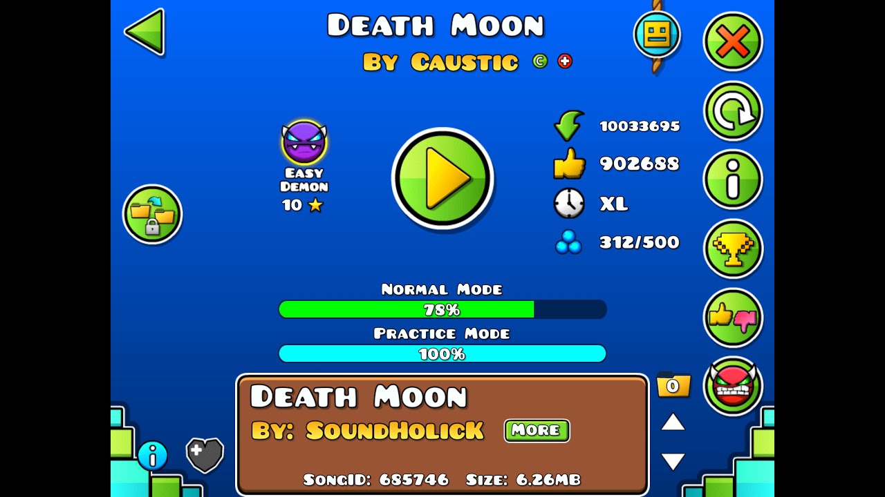 {GD_TOE_icon} progress: death moon 78% - YouTube