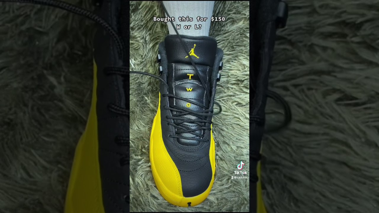 How to lace Jordan 12 *Tutorial* #shorts - YouTube