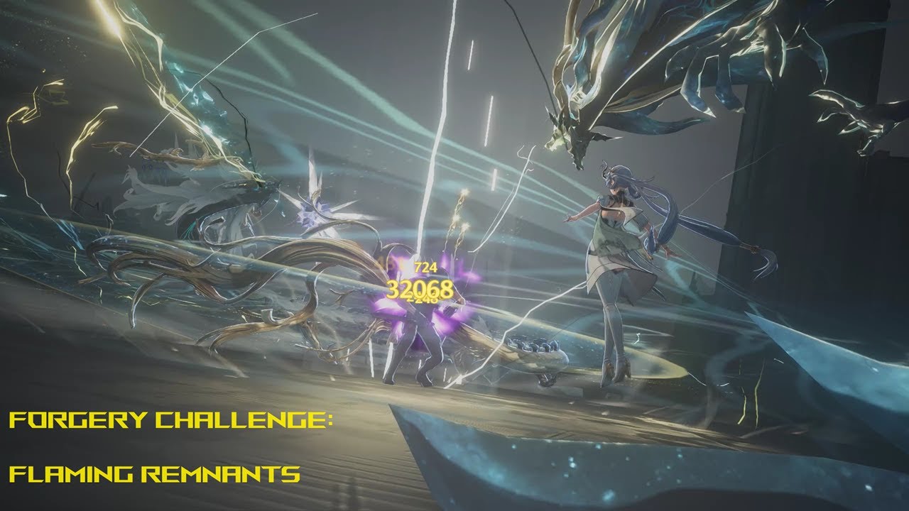 Wuthering Waves | Forgery Challenge: Flaming Remnants | Sol Phase 5 w ...