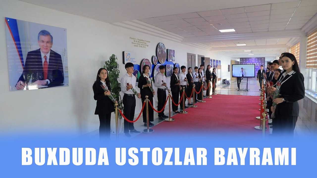BUXDUDA USTOZLAR BAYRAMI - YouTube